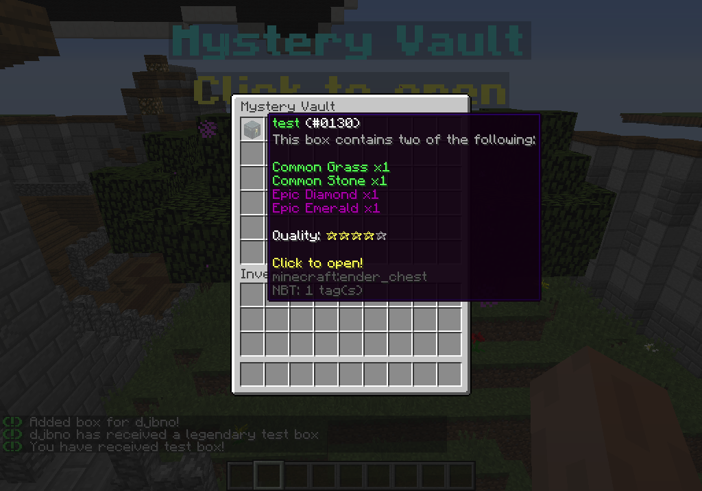 MysteryBox | SpigotMC - High Performance Minecraft Community