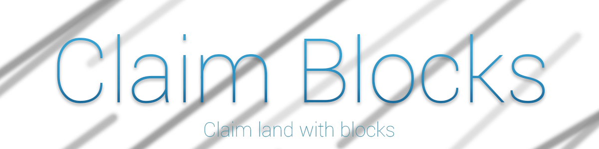 Claim Blocks - Land Protection | SpigotMC - High Performance Minecraft ...