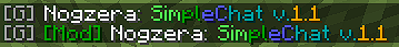 SimpleChat [1.13 - 1.16.3] | SpigotMC - High Performance Minecraft Community
