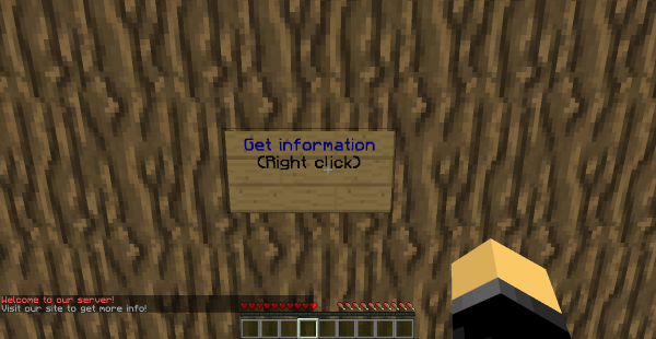 Clickable Signs | SpigotMC - High Performance Minecraft Community