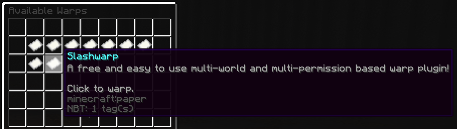 SlashWarp・Renewed! | SpigotMC - High Performance Minecraft Community