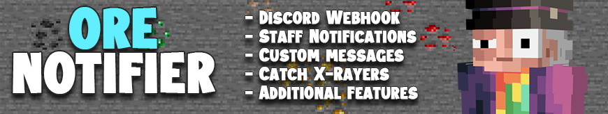 OreNotifier | SpigotMC - High Performance Minecraft Software