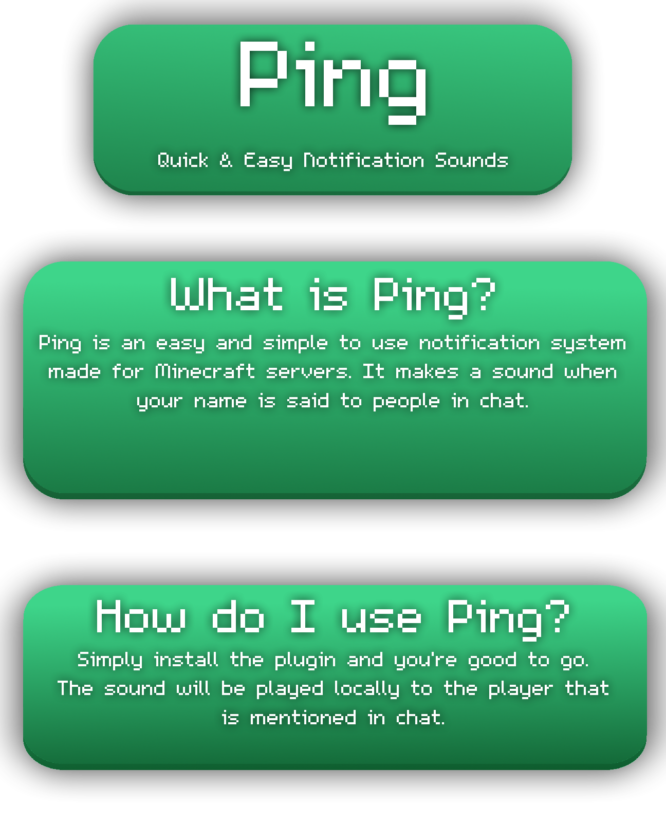 Ping | SpigotMC - High Performance Minecraft Community