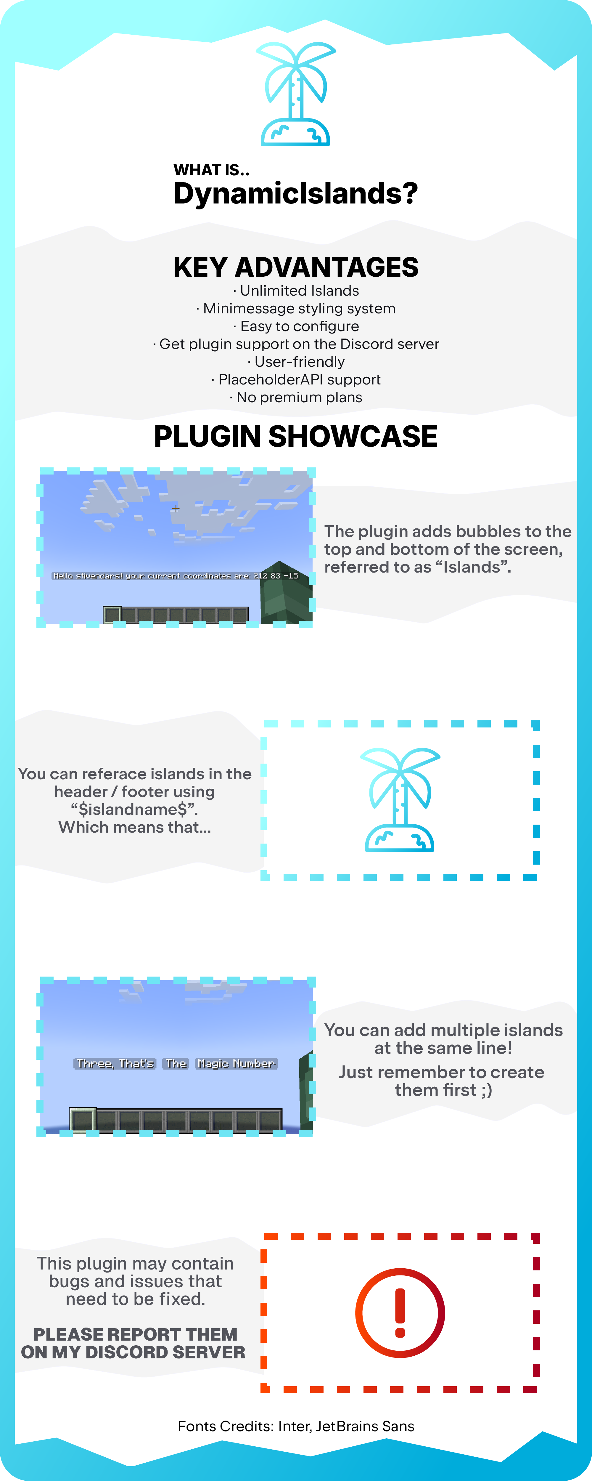 ⚡️Dynamic Islands️⚡️- Custom Text On Screen (1.21.1+) | SpigotMC - High ...