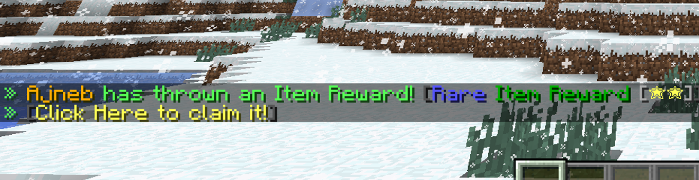 ItemRewards | Private and Public Item Bombs! [1.8-1.16] | SpigotMC ...