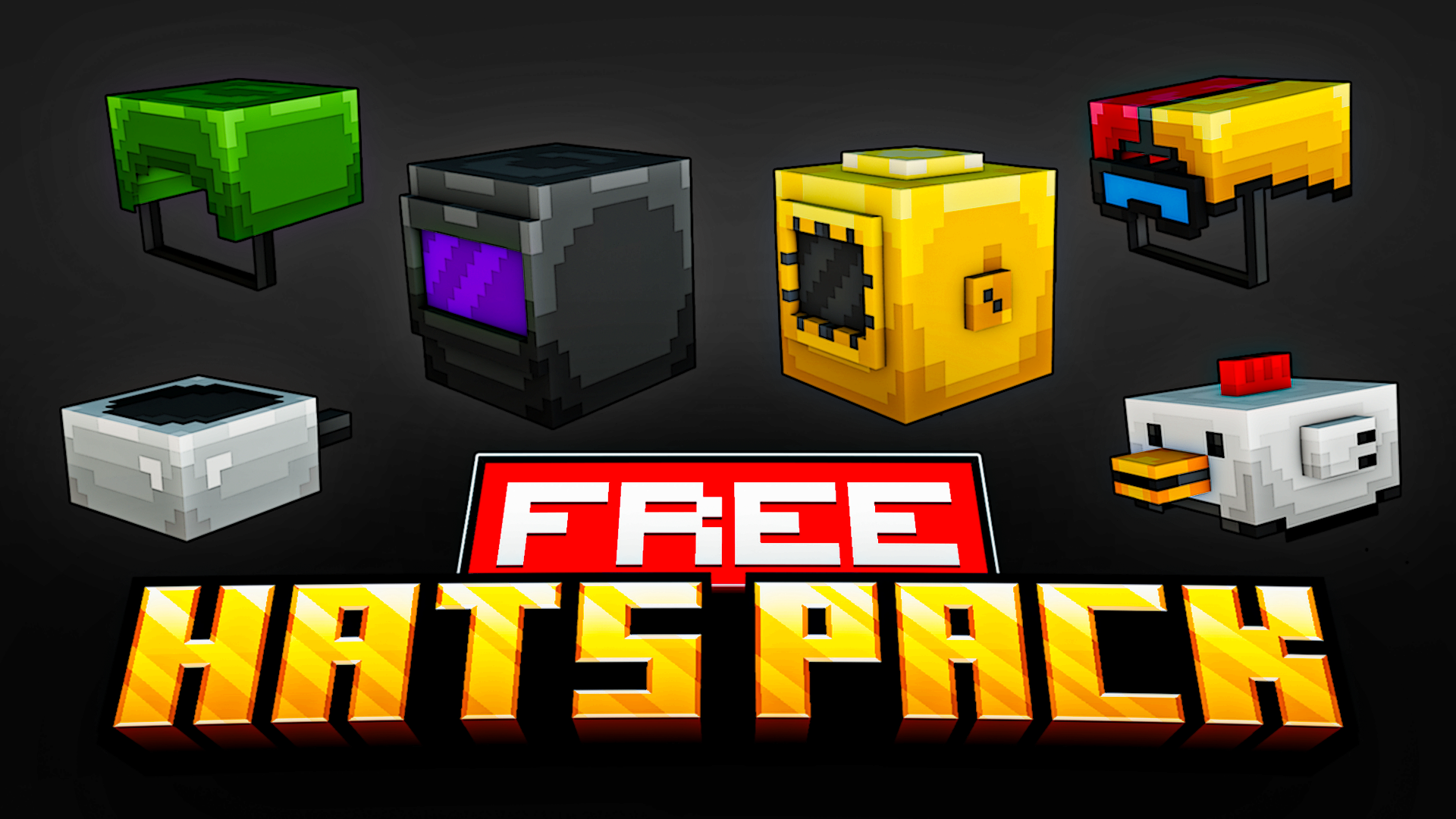 Hats Pack | Free Cosmetics [ItemsAdder] [Oraxen] [MagicCosmetics] [CosmeticsCore] [HMCCosmetics ...
