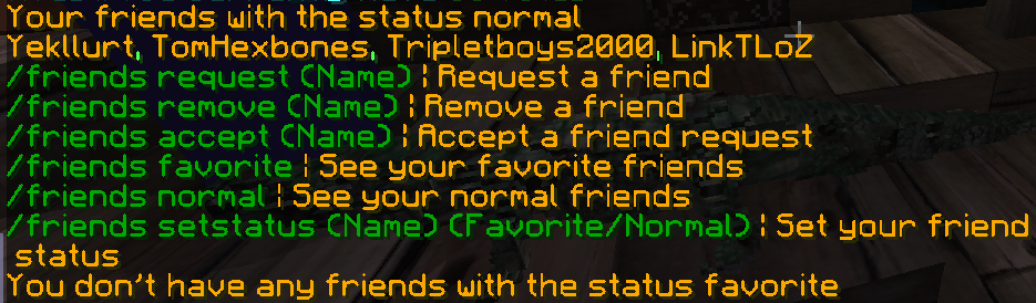 The Friends Plugin (Pro Friends List Management) ~100% FREE~ | SpigotMC ...