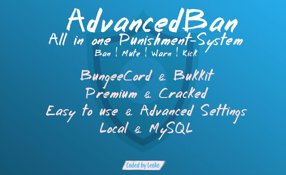 AdvancedBan | SpigotMC - High Performance Minecraft Software