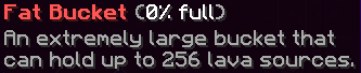 Fat Buckets | SpigotMC - High Performance Minecraft Community