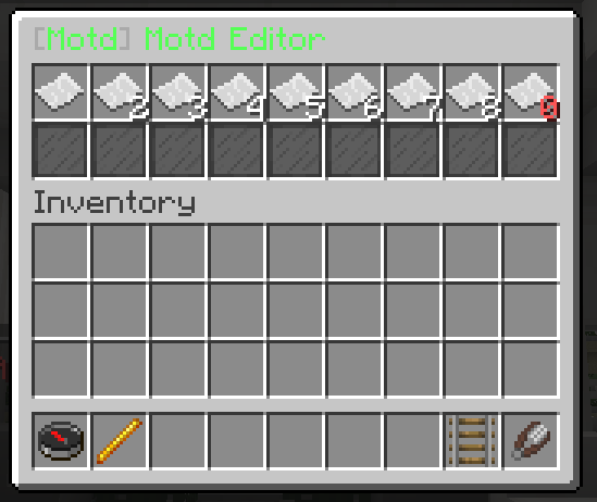 Motd - Set your Motd Ingame | SpigotMC - High Performance Minecraft ...