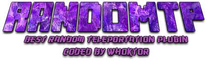 RandomTP [ᴏʀɪɢɪɴᴀʟ] | Sign | GUI-Menu | Now Recoded! | Best Random Teleport Plugin! | SpigotMC ...