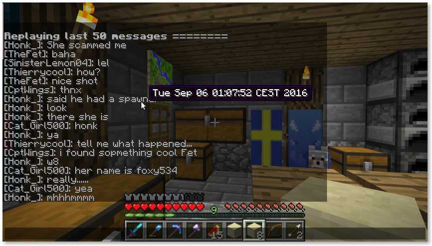 ChatReplay | SpigotMC - High Performance Minecraft Software