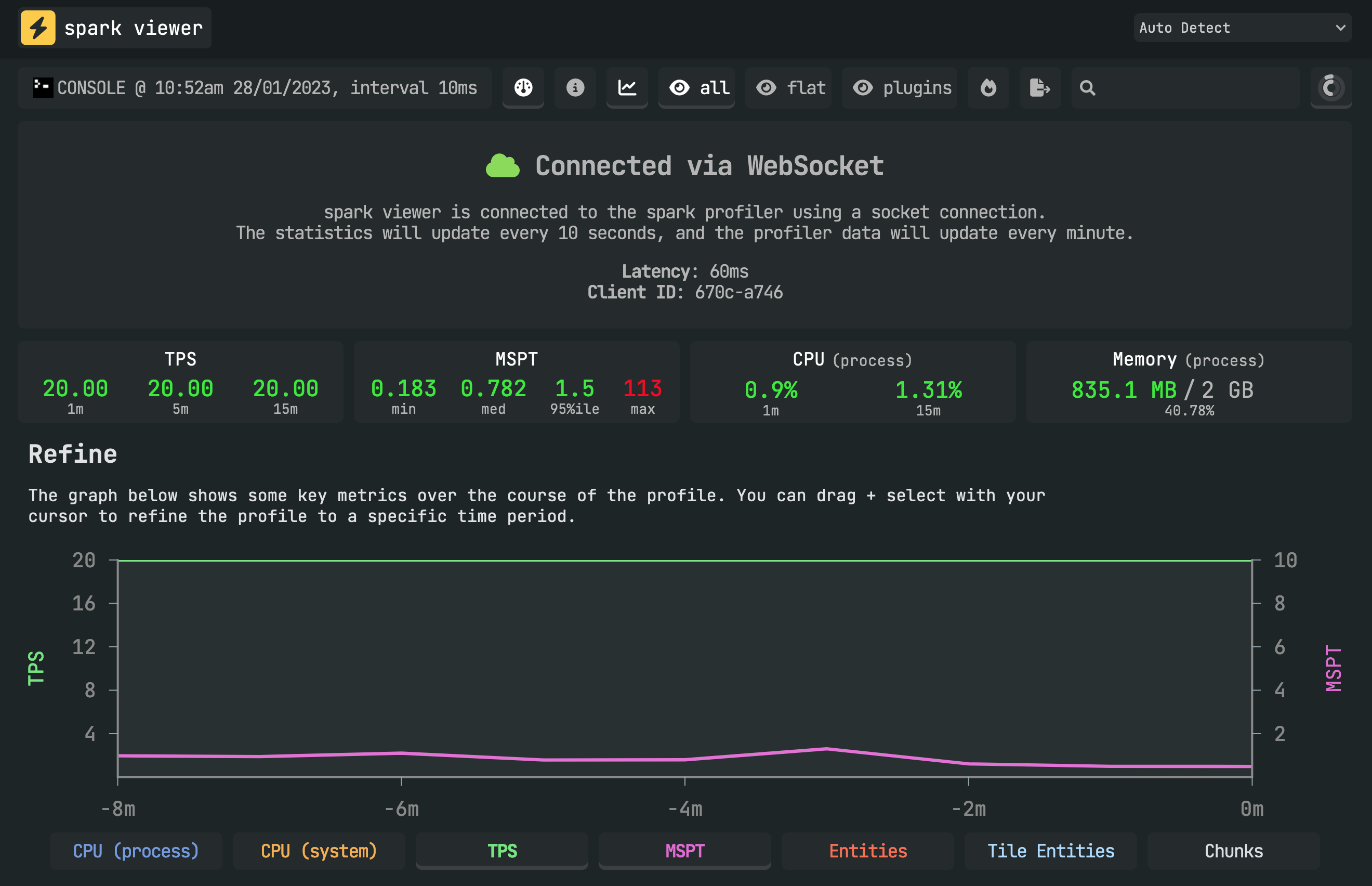 spark - Updates | SpigotMC - High Performance Minecraft Software