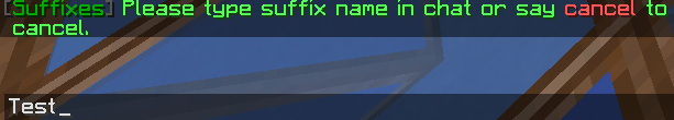 Simple Suffixes GUI | SpigotMC - High Performance Minecraft Software