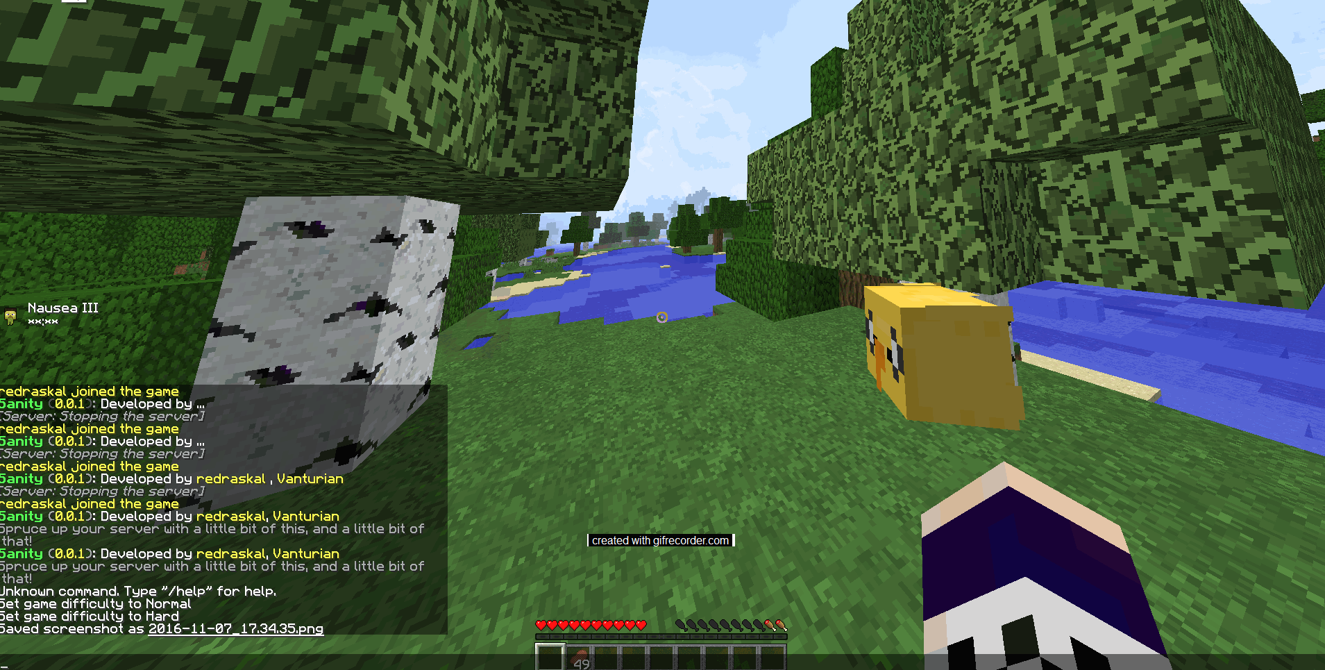 Sanity | SpigotMC - High Performance Minecraft Software