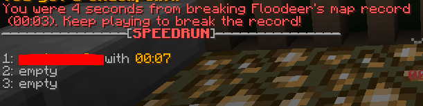 SpeedRun Minigame - Block Detection & Map Records | SpigotMC - High ...