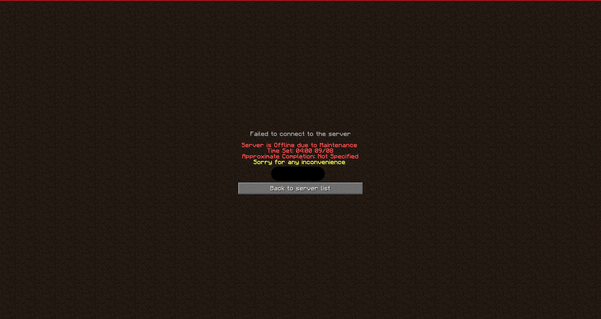 Maintenance Mode ++ | SpigotMC - High Performance Minecraft Software