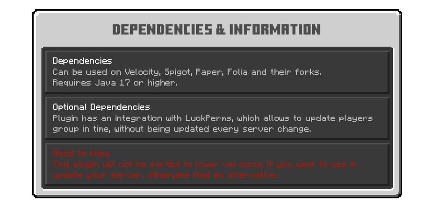 Tabster | Customizable command controller | SpigotMC - High Performance ...