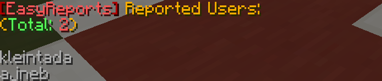 EasyReports | SpigotMC - High Performance Minecraft Community