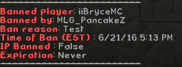 [Skript] Bans | SpigotMC - High Performance Minecraft Community