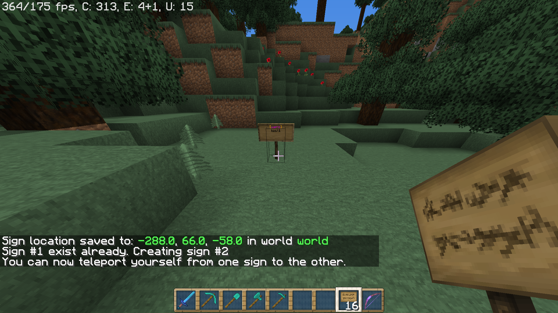 WarpSigns | SpigotMC - High Performance Minecraft Software