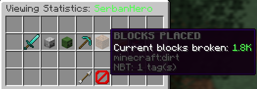 EnhancedStats | Player Stats with a GUI! | SpigotMC - High Performance ...