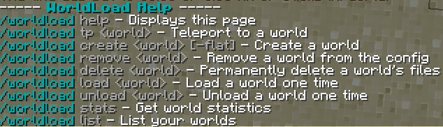 WorldLoad | SpigotMC - High Performance Minecraft Software