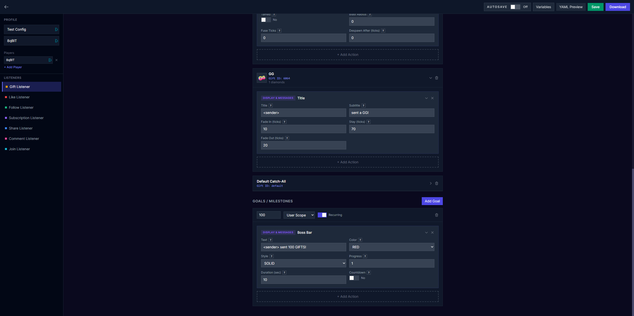 SuperStream | TikTok Gifts. Streamer vs Chat | SpigotMC - High ...