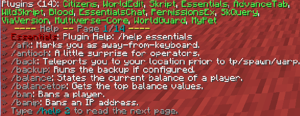 [Skript] Hide Information (Hide /Plugin /? /Help /Version /Seed) | SpigotMC - High Performance ...
