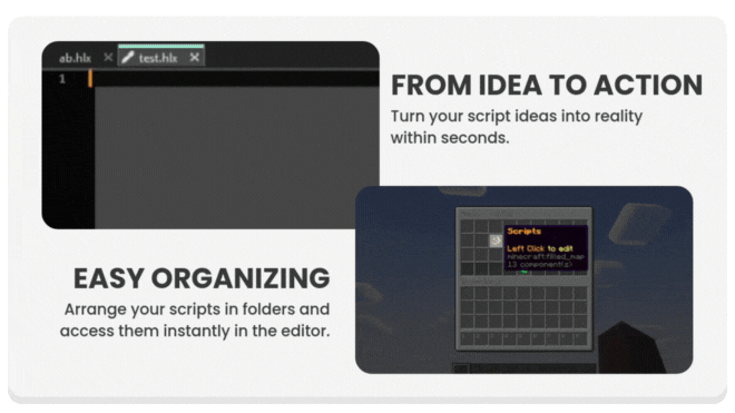 Helix - ⭐ The most advanced GUI-based script engine ⭐ | SpigotMC - High Performance Minecraft ...