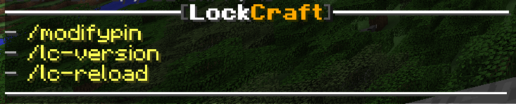LockCraft | SpigotMC - High Performance Minecraft Community