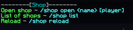 Inventory Shop | SpigotMC - High Performance Minecraft Community