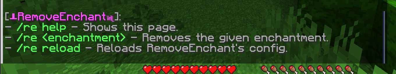 RemoveEnchant | SpigotMC - High Performance Minecraft Software