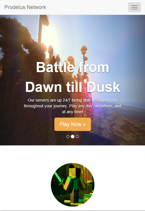 [Web Template][WIP] Prodetus[UPDATED] | SpigotMC - High Performance ...