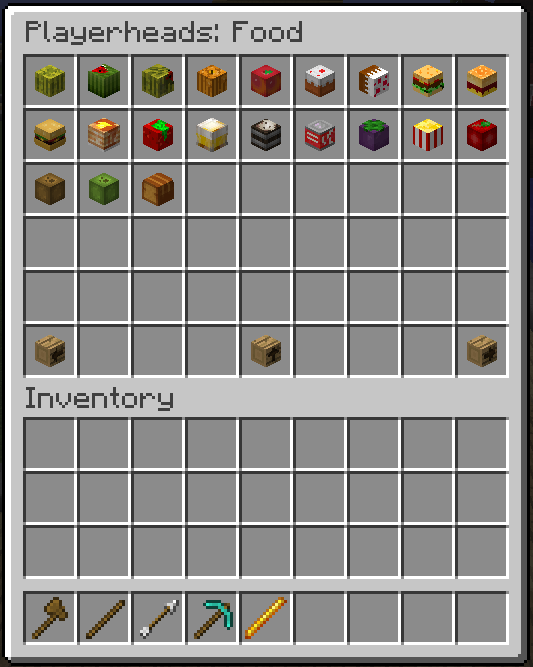 Custom Playerheads GUI [1.8 / 1.9 / 1.10] | SpigotMC - High Performance ...