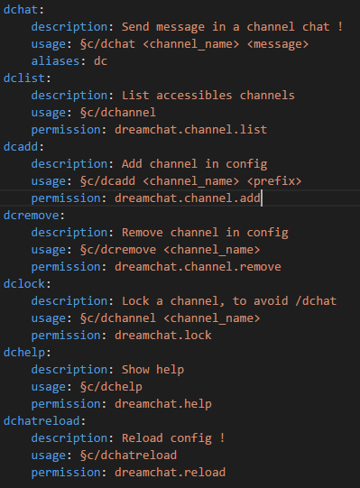 DreamChat | SpigotMC - High Performance Minecraft Software