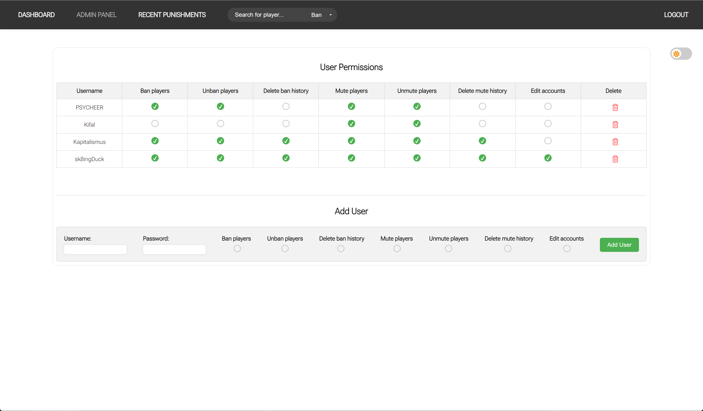 Mute System with Web Admin Panel [1.8 - 1.21] | SpigotMC - High Performance Minecraft Software