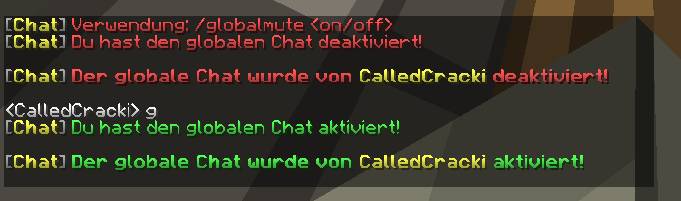 Globalchat Mute Plugin [GER] v1.0 - by CalledCracki | SpigotMC - High ...