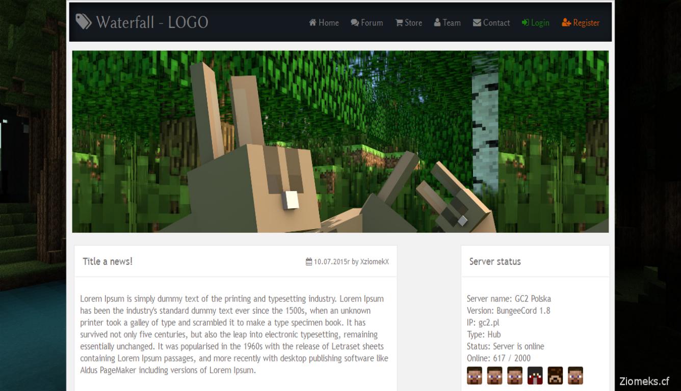 [Web] Waterfall | SpigotMC - High Performance Minecraft Community