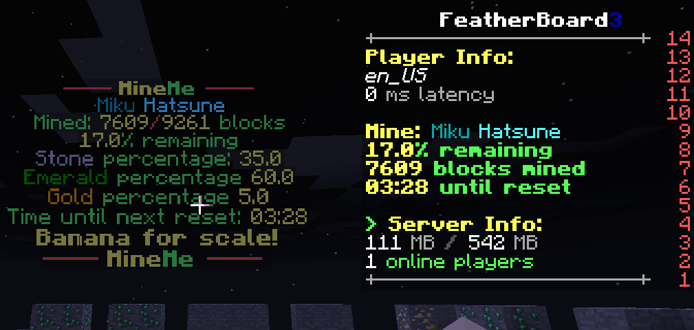 MineMe | SpigotMC - High Performance Minecraft Software