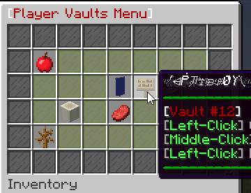 PlayerVaults - GUI ★ ꧂ | SpigotMC - High Performance Minecraft Software