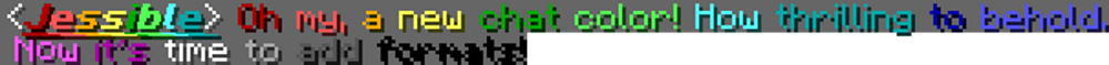 Colors and Formats | SpigotMC - High Performance Minecraft Community