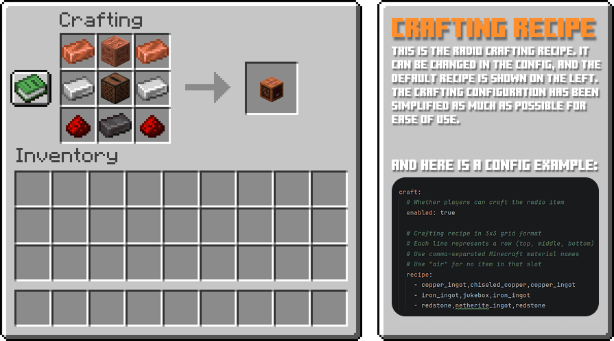 Simple Voice Radio | SpigotMC - High Performance Minecraft Software