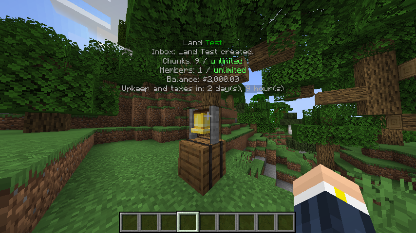 Lands ⭕ Land claim plugin Grief Prevention Protection GUI Management ...