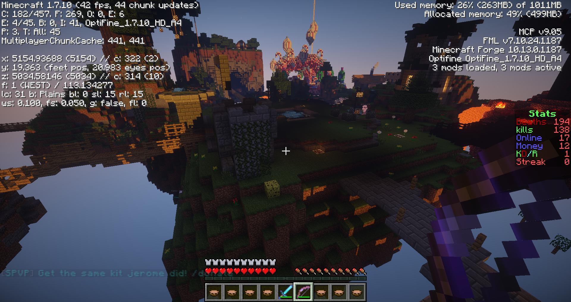 Optifine with shaders | SpigotMC - High Performance Minecraft Community