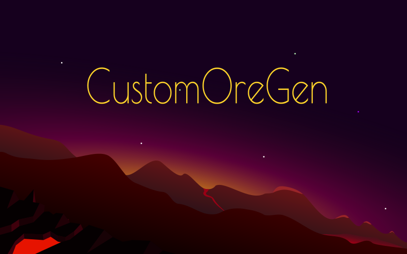 CustomOreGen | SpigotMC - High Performance Minecraft Software