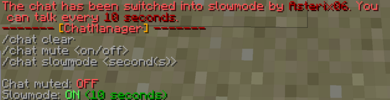 ChatManager | SpigotMC - High Performance Minecraft Community