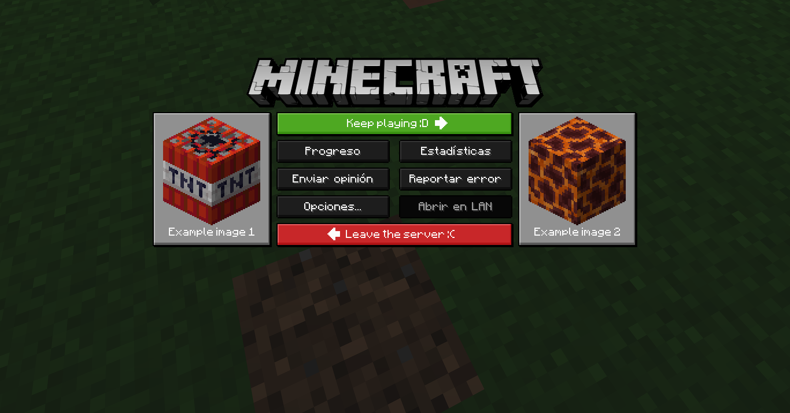 [ItemsAdder] Extended Pause Menu - Free Version | SpigotMC - High ...