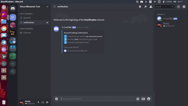 DiscordRewards | SpigotMC - High Performance Minecraft Community