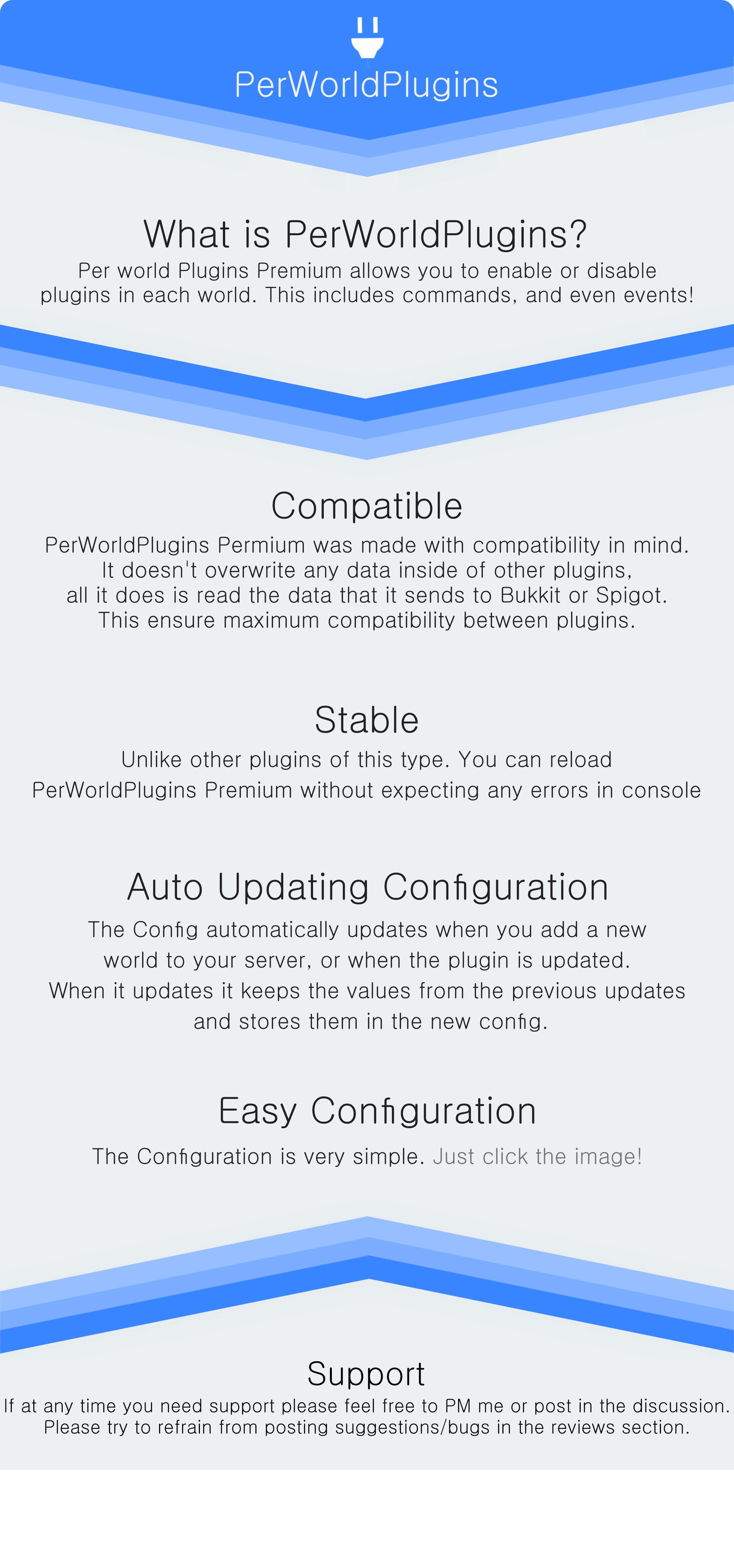 Premium - Per World Plugins [1.7 - 1.21] [GUI Configuration] [Paid ...